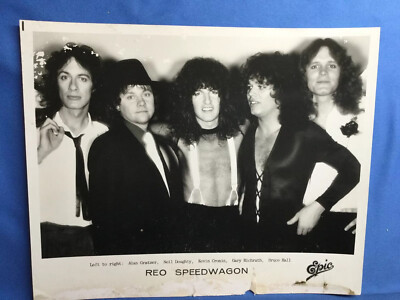 REO Speedwagon Original Promo Publicity Press Photo CBS Epic Records | eBay