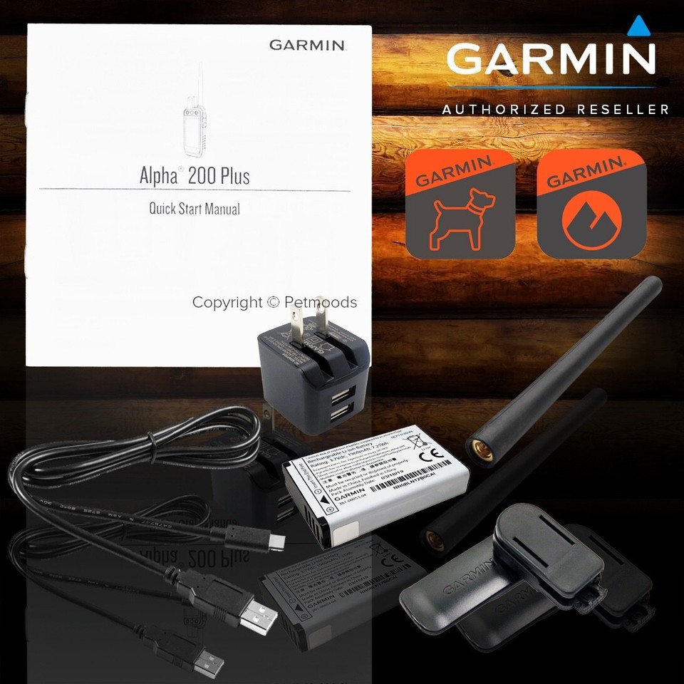 Garmin Alpha 200 PLUS Handheld GPS Multi-Dog Tracking & Training 010 ...