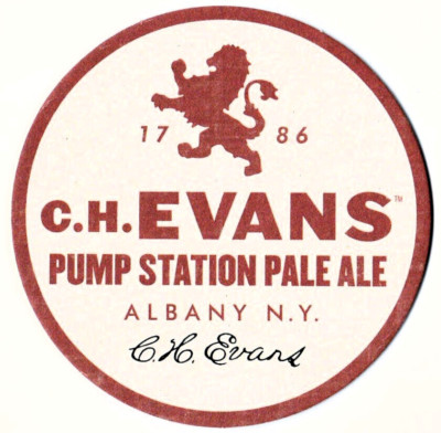 C.H. Evans / Albany Pump Station Beer Coaster Albany NY | eBay