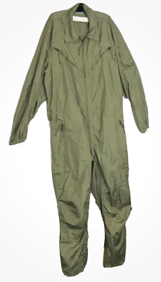 US Military Issue Summer COVERALLS CVC NOMEX SUIT, OD Green | eBay