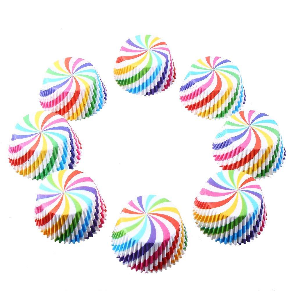 120 Cupcake Cases Mini, Great Quality Paper Baking Cases, Various ...