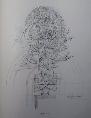 Original 1st ed Louis Sullivan A System of Architectural Ornament 1924 ...