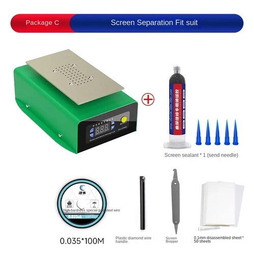 7 inch Professional LCD Separator Phone Screen Repair Build-in Vacuum ...