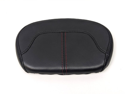 Harley-Davidson CVO Style Short Passenger Backrest Pad Red Stitch ...