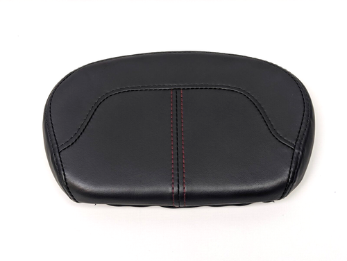 Harley-Davidson CVO Style Short Passenger Backrest Pad Red Stitch ...
