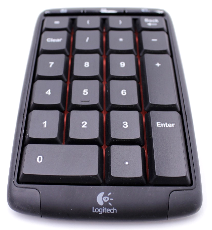 Logitech N305 Wireless Number Pad Keypad With Unifying Dongle Tested | eBay