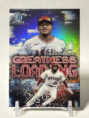 2025 Bowman Greatness Loading - #GL-19 Christian Moore Angels | eBay