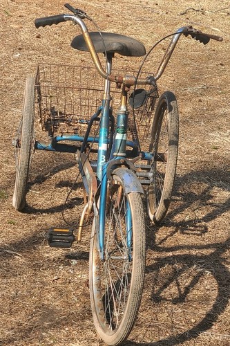 Vintage Worksman Pleasure Cycles 3 Speed Wheel Bicycle Bike Trike | eBay