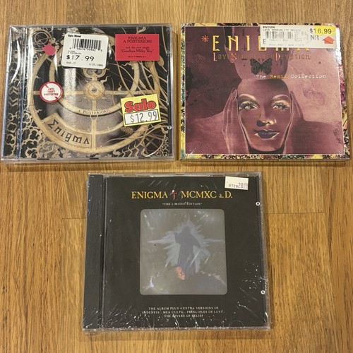 Enigma CD Lot Of 3 USA & Import Germany NEW & Used Holographic Cover ...