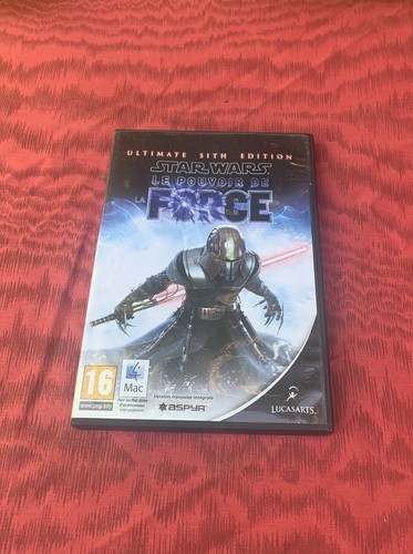 Star Wars Le Pouvoir De La Force Intel MAC Ultimate Sith Édition ...