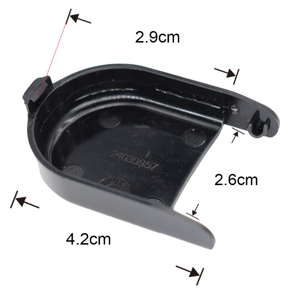 2X For GM Buick Chevrolet GMC Front Windshield Wiper Arm Nut Cap Cover ...