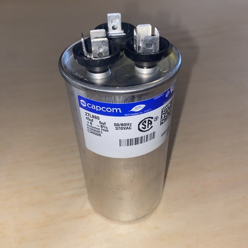 Capcom c3455r GE Round Capacitor 45 5 uf MFD | eBay