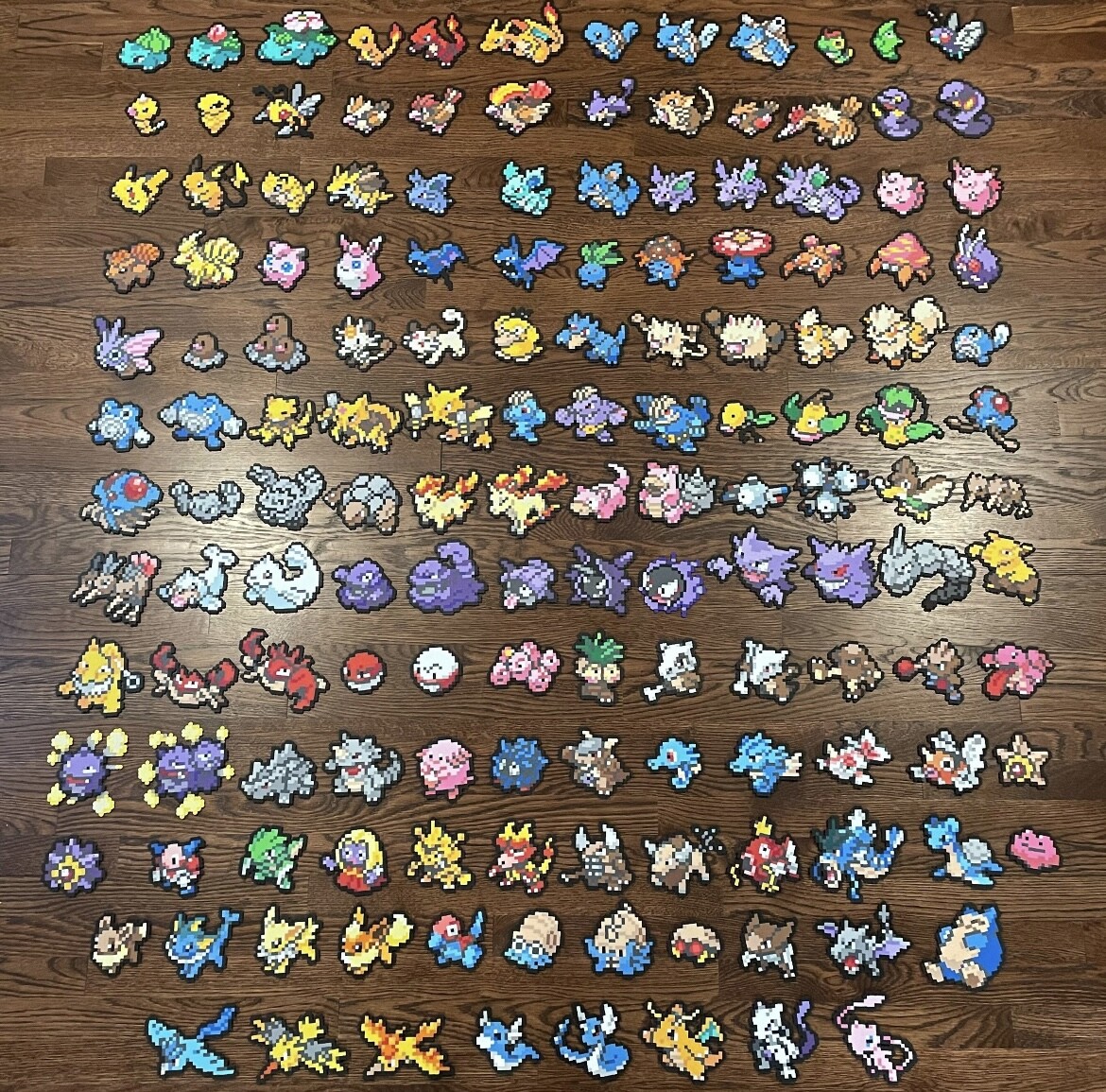 Pokemon Perler 20+ Perler Beads ~ Pokemon Ideas | Perler Beads,