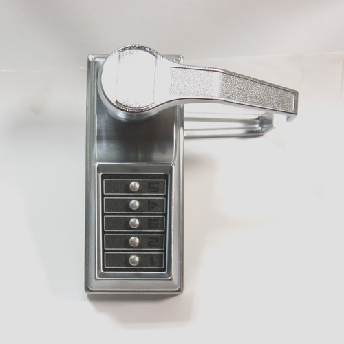 Kaba L1000 LH LHR Cylindrical Lock Passage 26D Pushbutton Commercial ...