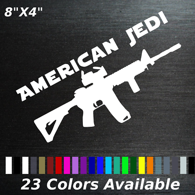 American Jedi AR-15 Decal Sticker | eBay