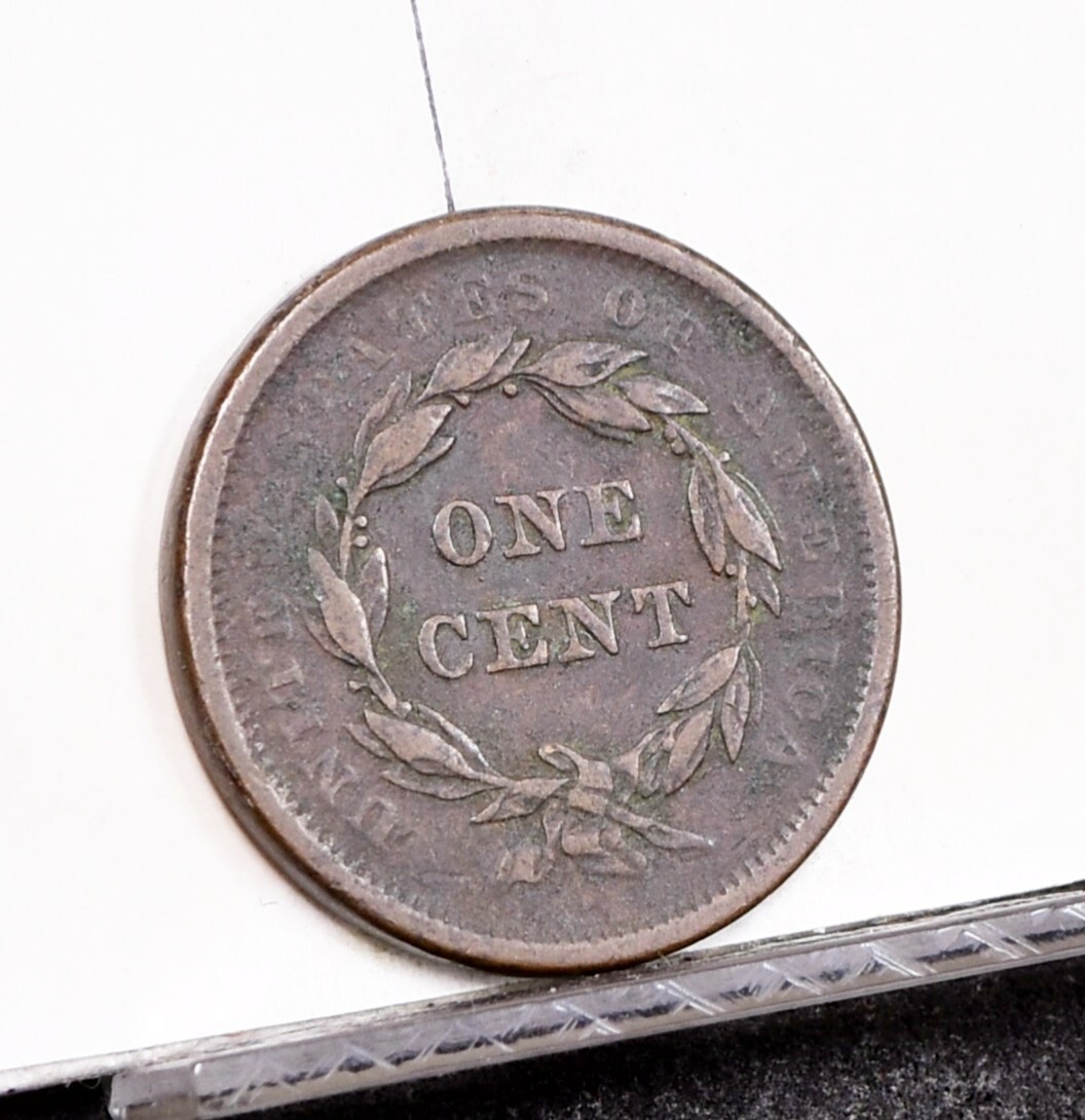 1839 Large Cent - Head of '40 - VF (#57739-L) | eBay