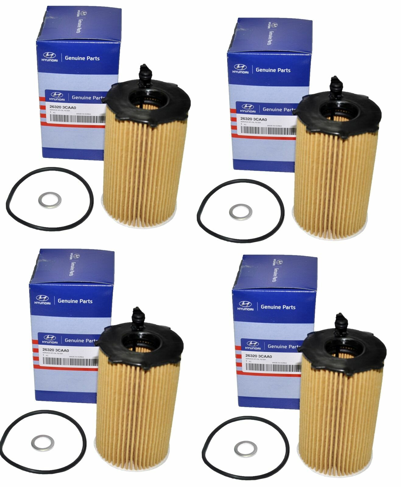HYUNDAI 26320-3CAA0 - Cross reference oil filters