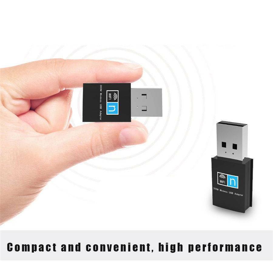 New Wireless Usb Adapter Wifi Internet Dongle 802.11N For Windows 7 8 ...