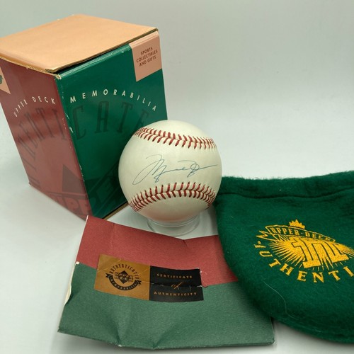 Michael Jordan Signed Autographed Baseball UDA Upper Deck COA & Box | eBay
