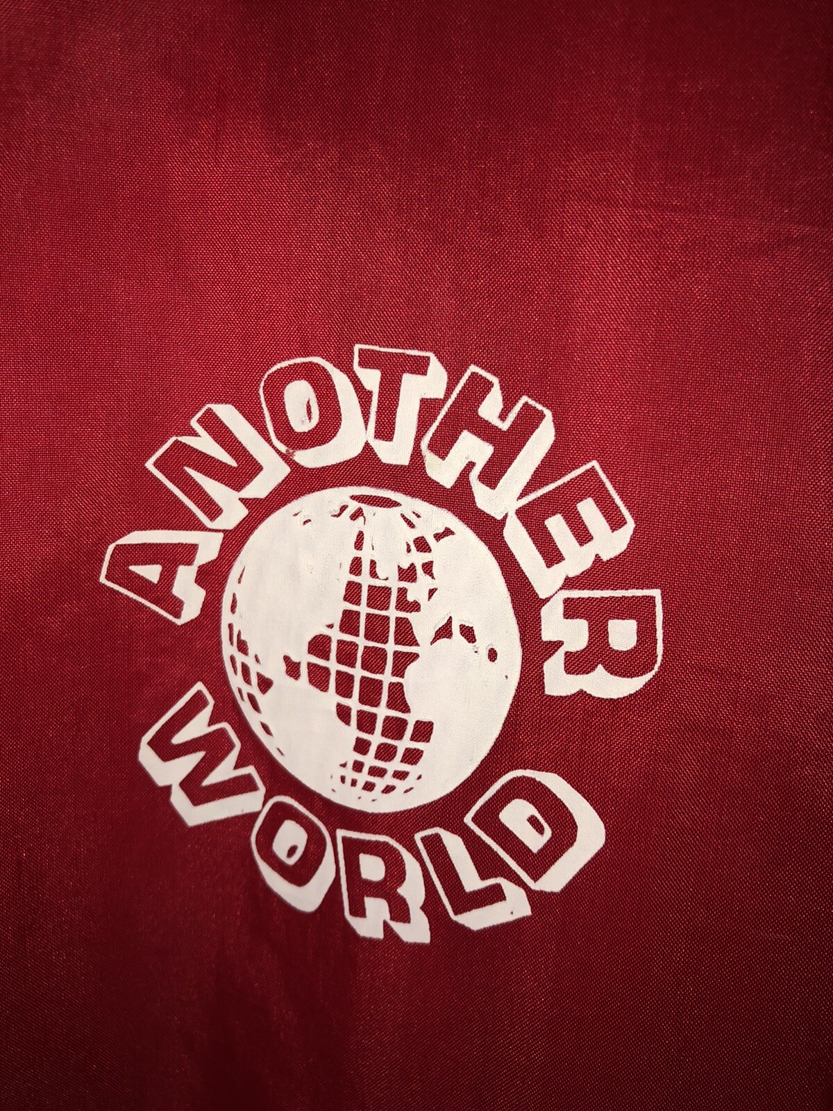 RARE Vtg 70s 80s Another World Logo Windbreaker Jacke… - Gem