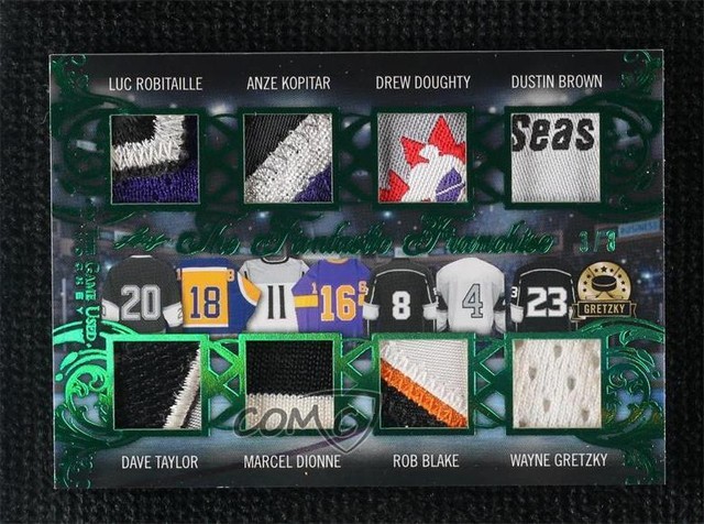 2020-21 Leaf In the Game Used - The Fantastic Franchise Relics Emerald ...