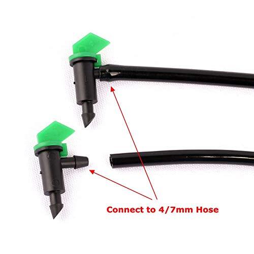 100 Pack 4 GPH Flag Drip Emitter Drip Emitters 16L/H Emitter Sprinkler ...