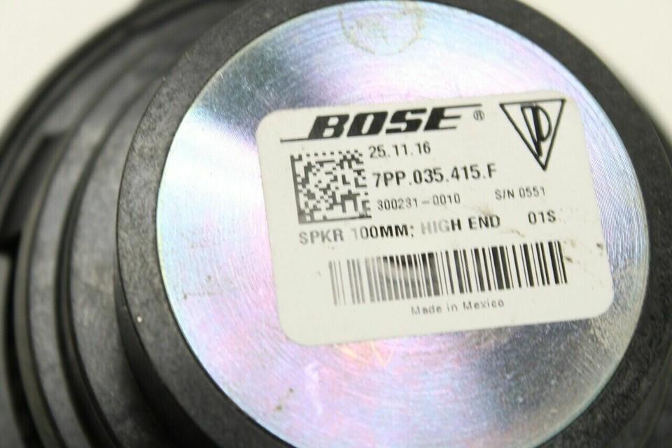 2012-2022 Porsche 911 991 Boxster Cayman Door Speaker Mid-Range BOSE ...