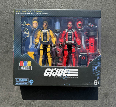 G.I. Joe Classified Series #169 G.l. Joe Diver Vs. Cobra Diver 6 ...