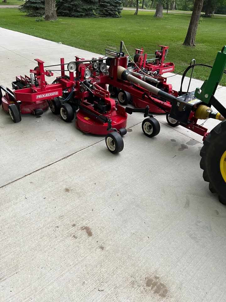 Progressive Pro-Flex 120 rough/finish mower 10ft cut width bat wing | eBay