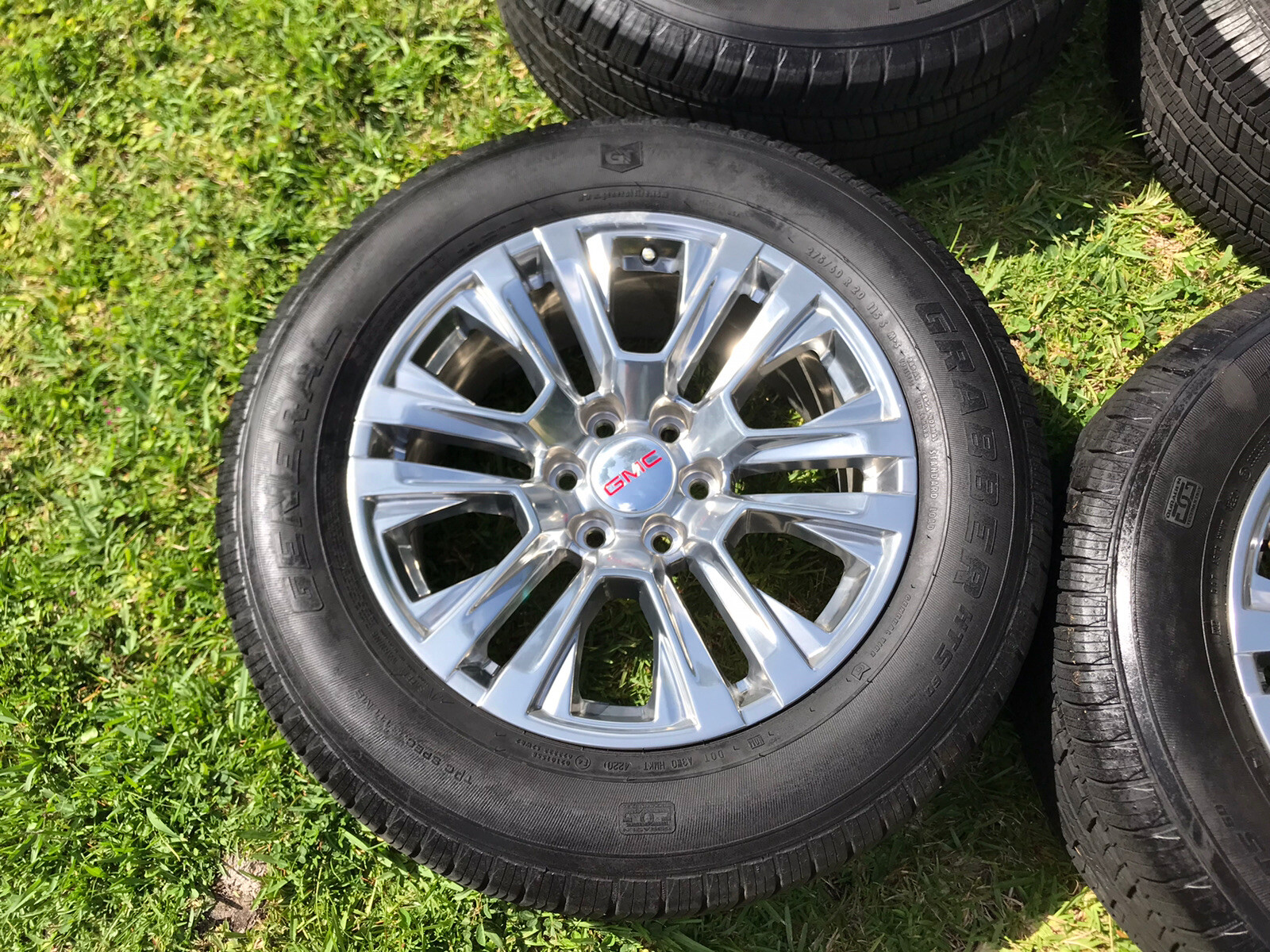 20" Chevy Silverado GMC Sierra AT4 2020 2021 OEM polished wheels rims ...