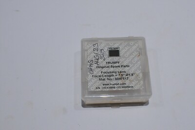 TRUMPF FOCUSING LENS 7.5” DIA 1.5” FOCAL LENGHT PART 0097517 | eBay