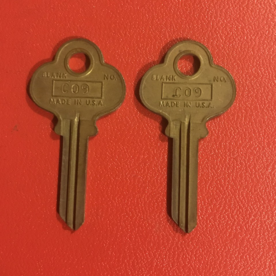 CURTIS INDUSTRIES BULLDOG LOGO KEY BLANKS C09 VINTAGE USA | eBay