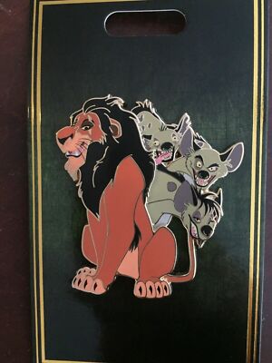 2019 Disney D23 Expo WDI Mickey's Villains & Sidekicks Scar & Hyenas ...