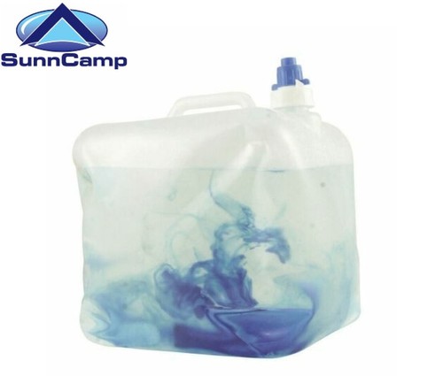 Sunncamp 20lt folding water container Carrier With Tap Ideal For ...