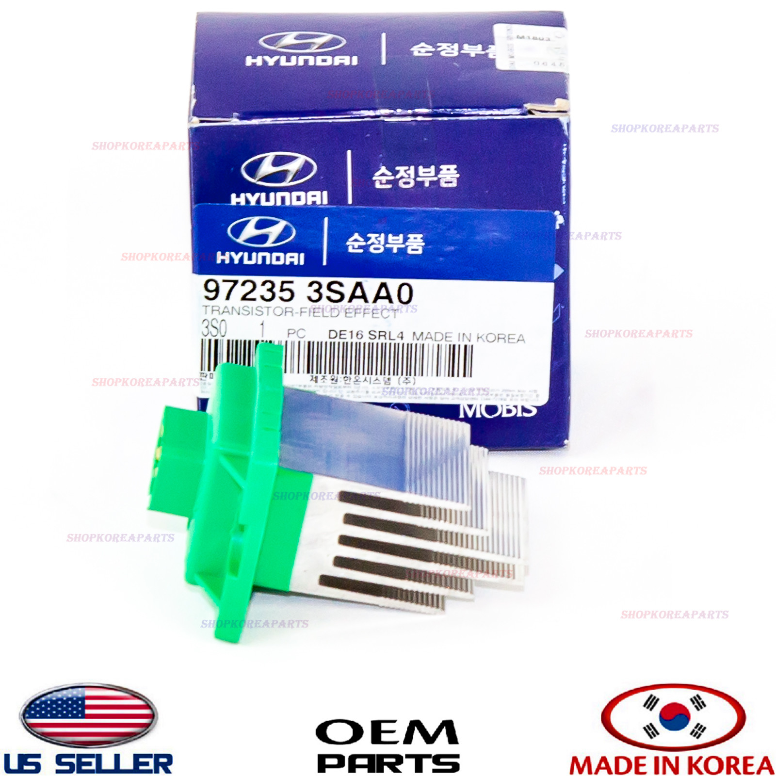 Genuine HVAC Blower Motor Resistor ⭐OEM⭐ Various Hyundai Kia See ...