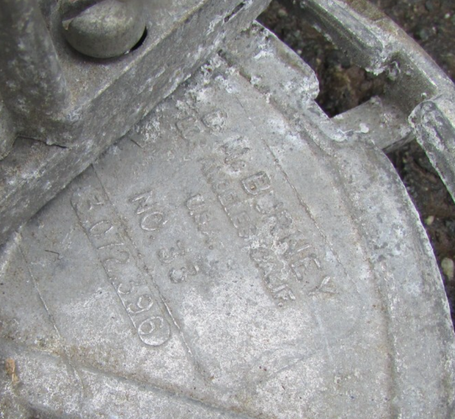 Vintage AD McBurney No. 33 Coner Splicing Clamp Vise Carpentry JIG Tool ...