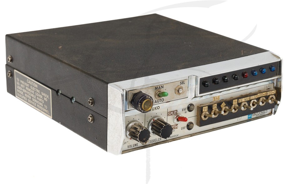 Vintage MacDonald CE-100 Base Station Scanner VHF 148-174MHz UHF 450 ...