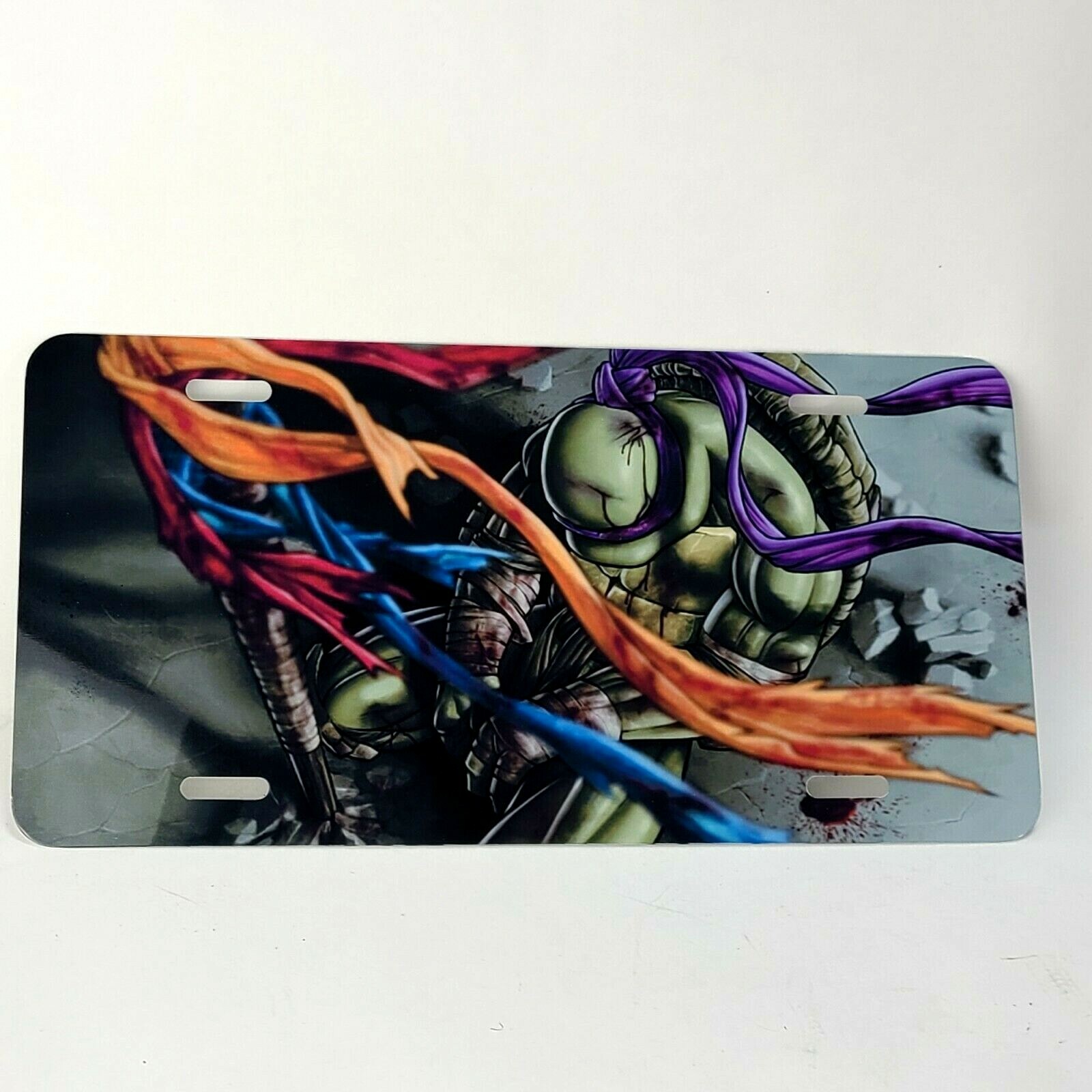 Ninja Turtles Donatello aluminum license plate car tag sign TMNT ...