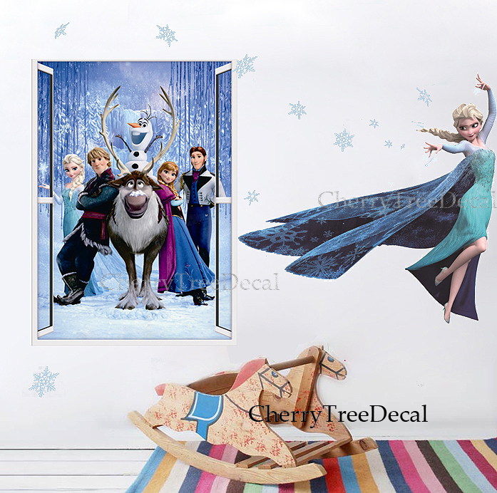 Elsa Wall Decal High Definition Pictures Large Elsa Wall Sticker