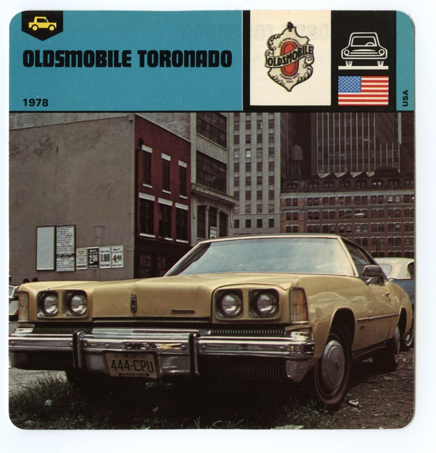 Oldsmobile Toronado - GT / Production Car Edito Service SA Auto Rally ...