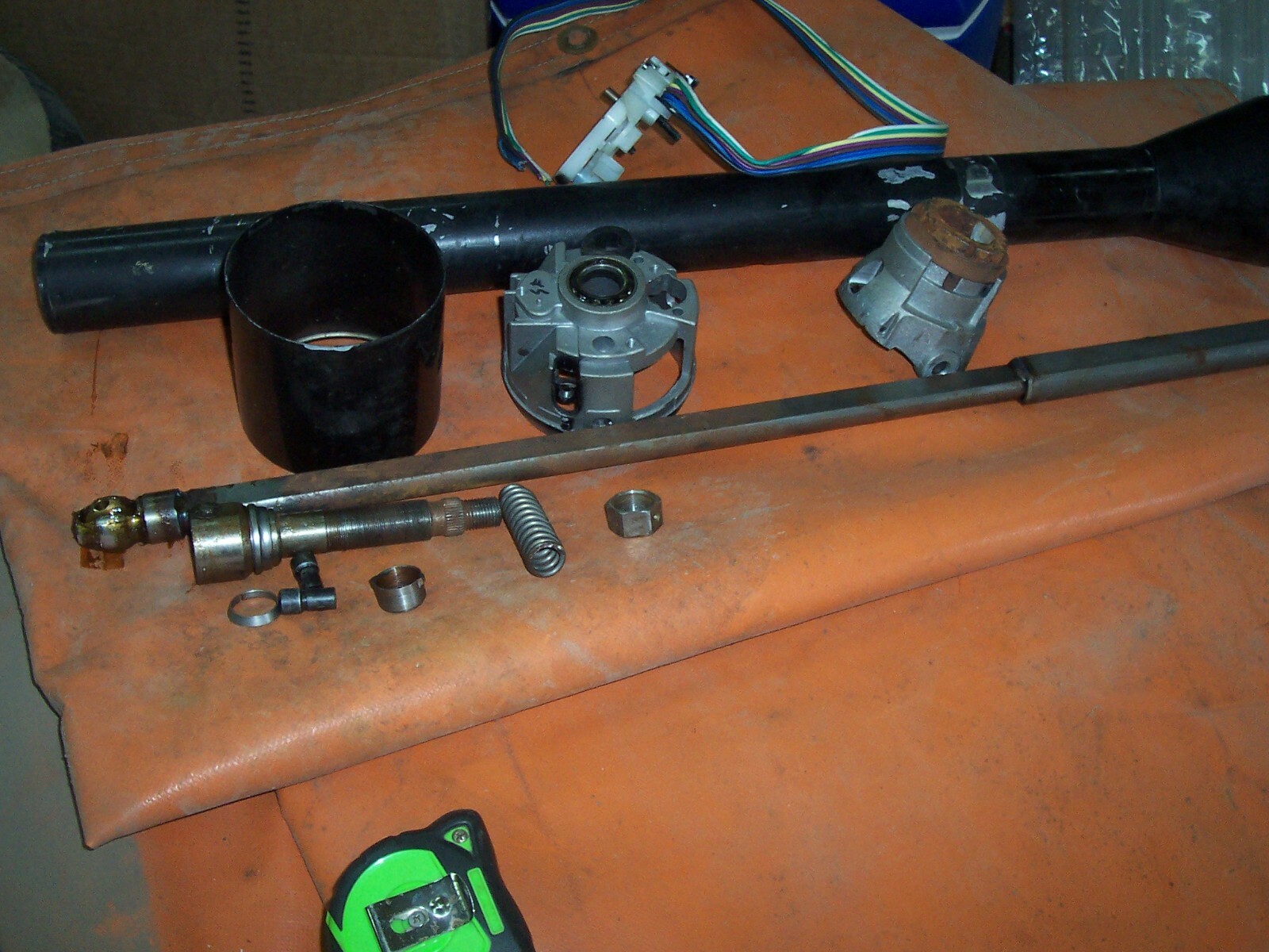 Aftermarket 32" Tilt Floor Shift Steering Column 1967 Chevelle (Flaming ...