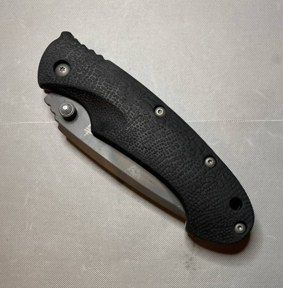 Gerber Profile Manual Folding Knife Black Handle Drop Point Blade | eBay