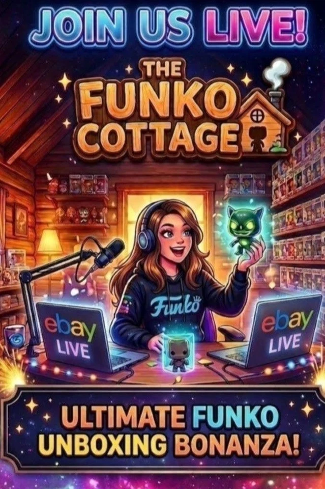 🔥Funkos, Thrilljoys, NFT, Grails, Hikaris and much more!!🔥 | eBay Live UK
