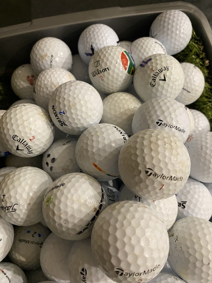 100 TITLEIST CALLAWAY SRIXON TOP FLITE WISLON TAYLORMADE PRACTICE GOLF ...