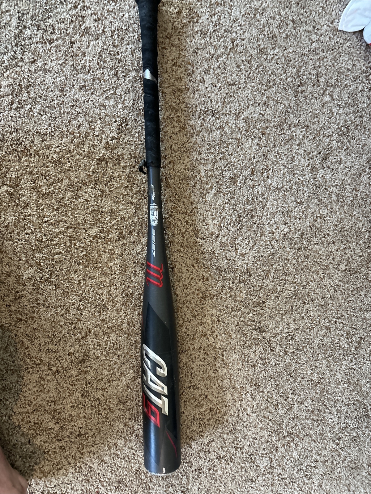 Marucci CAT 9 USSSA 5, 32/27 1 Piece Aluminum Baseball Bat Drop - Gray ...