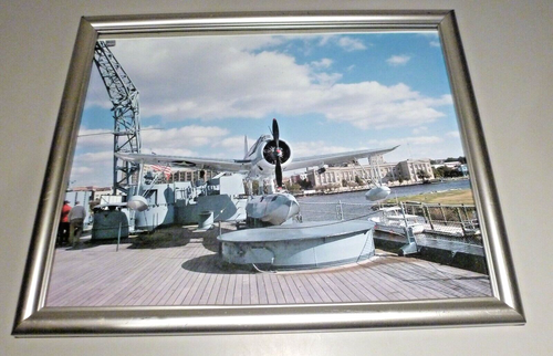 BATTLESHIP DECK VIEW FRAMED MILITARY WWII - ONE GREAT BATTLE SHIP | eBay