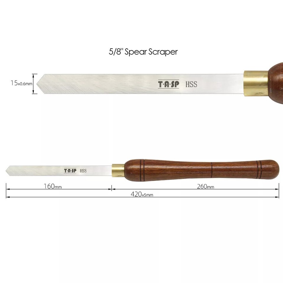 Wood Lathe Turning Bowl Gouge High Speed Steel Working Spindle Roughing ...