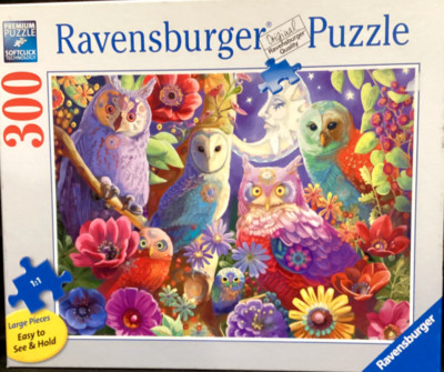 Ravensburger 300 XL pc Night Owl Hoot by Laura Audi 2023 jigsaw puzzle ...
