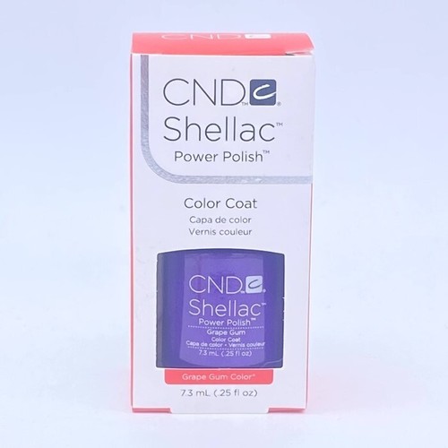 CND Shellac - Grape Gum - 0.25oz / 7.3ml | eBay