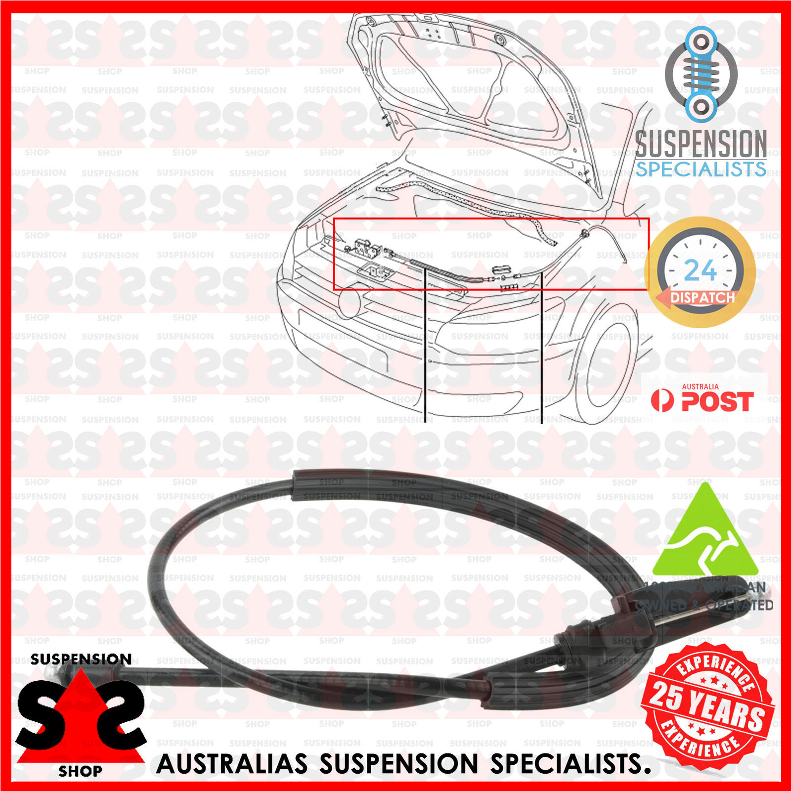 Bonnet Cable Suit VW Jetta Iv (162, 163, Av3, Av2) 1.4 TSI JETTA IV ...